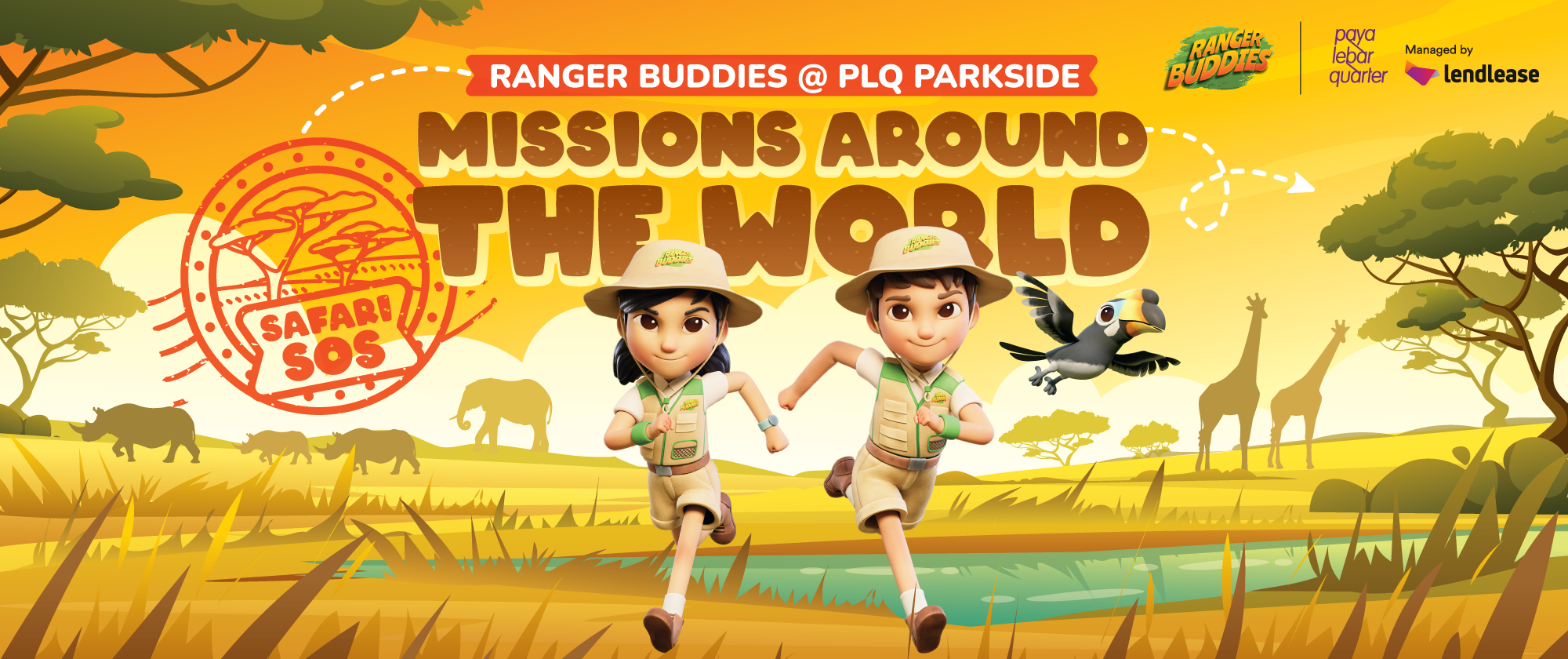 Missions Around The World At PLQ Parkside | Ranger Buddies | Mandai X